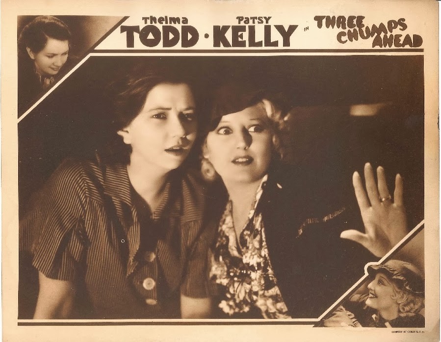 Thelma Todd: Thelma Todd And Patsy Kelly Lobby Cards