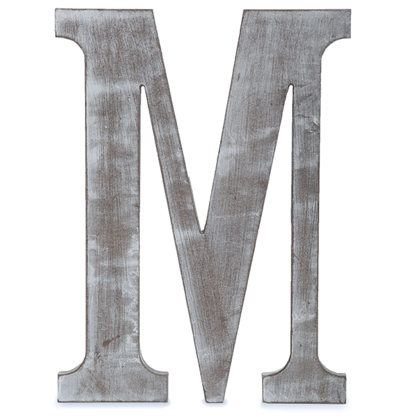 Block Letter M ~ Thankyou Letter