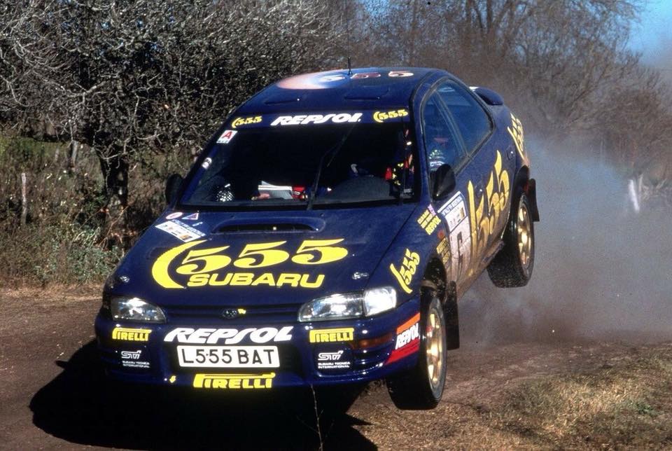 6 Colin MCRAE - Derek RINGER Subaru Impreza 555 14 Rally de Argentina 1994