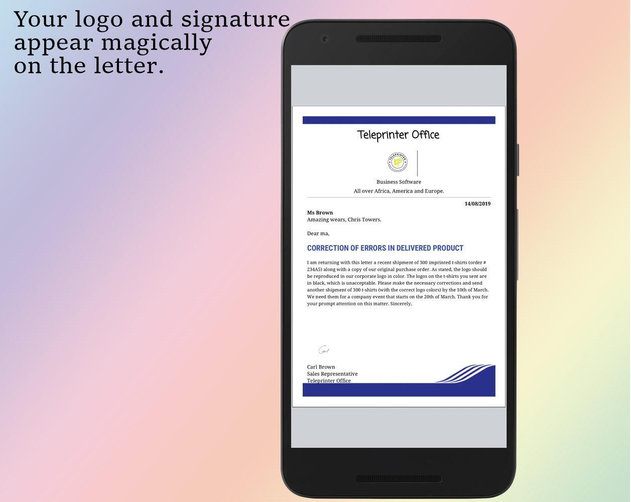 Letter Writing App Thankyou Letter letter-writing-app-thankyou-letter
