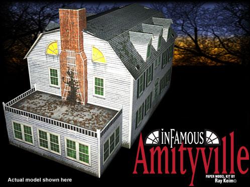 Amityville Horror House Papercraft | Papercraft Paradise | PaperCrafts ...