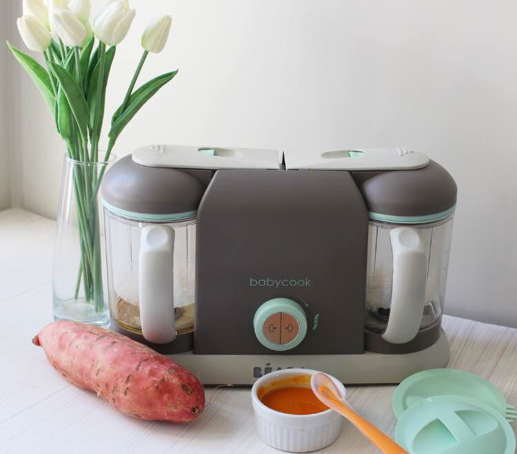 Beaba Baby Cook Review & The Twins First Solids. - Body Healthy