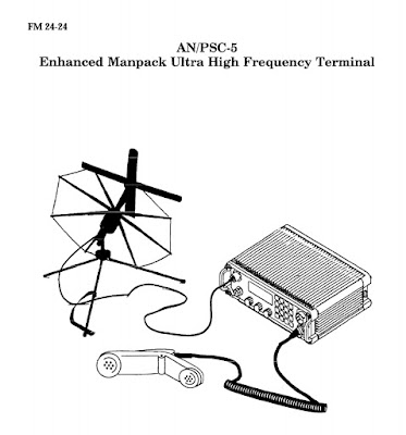 терминал AN/PSC-5 в деле