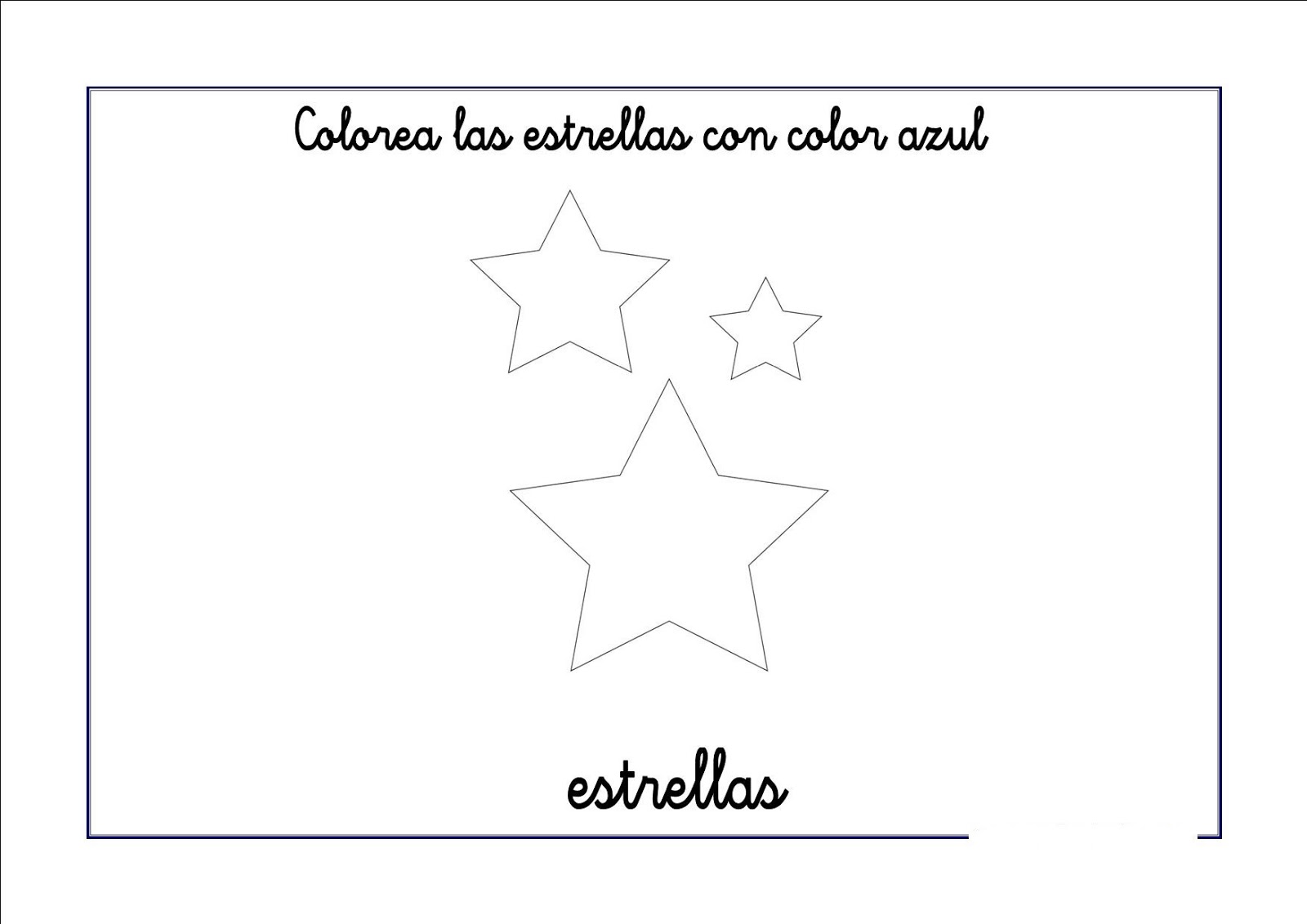 Dibujos azules para colorear - Imagui