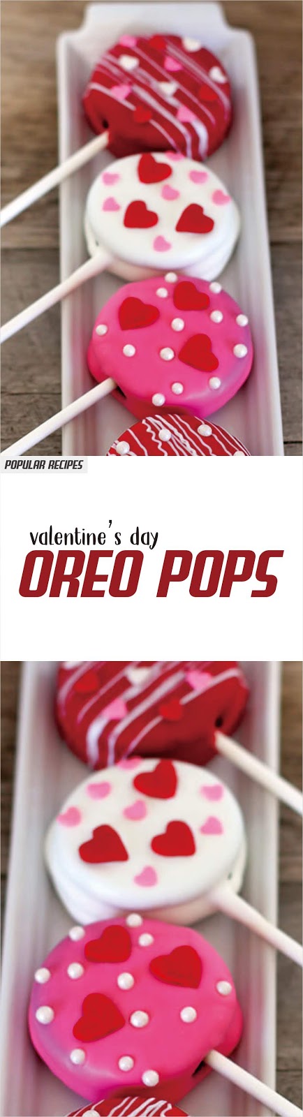 Valentine’s Day Oreo Pops | Briana Berge