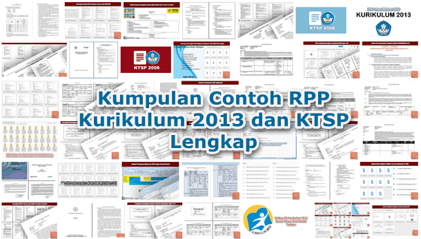Kumpulan Contoh RPP Kurikulum 2013 dan KTSP Lengkap - Biologizone