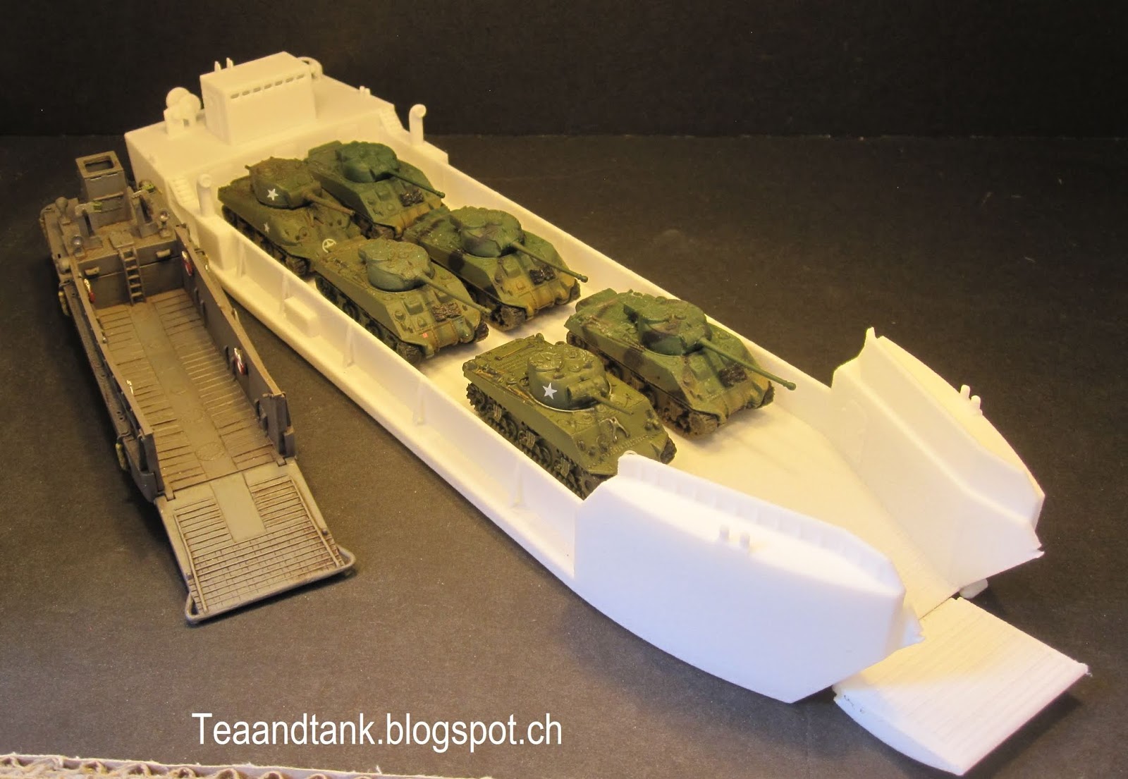 Tea and Tank: British - American Landing Craft Tank - LCT Part I 28/52