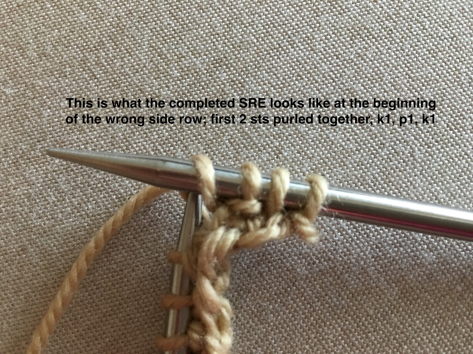 Divine Twist: Slip-Stitch Rib Edge