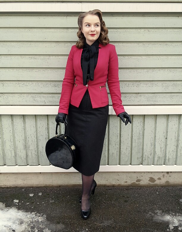 Miss Liida Inez: OOTD: 50s secretary