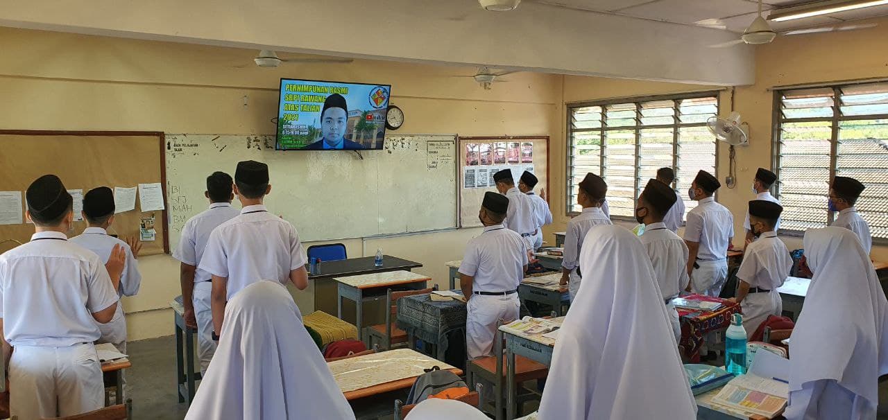 8 November 2021, Perhimpunan Rasmi secara atas talian melalui saluran ...