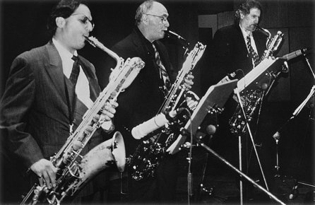 JazzProfiles: The Three Baritone Saxophone Band
