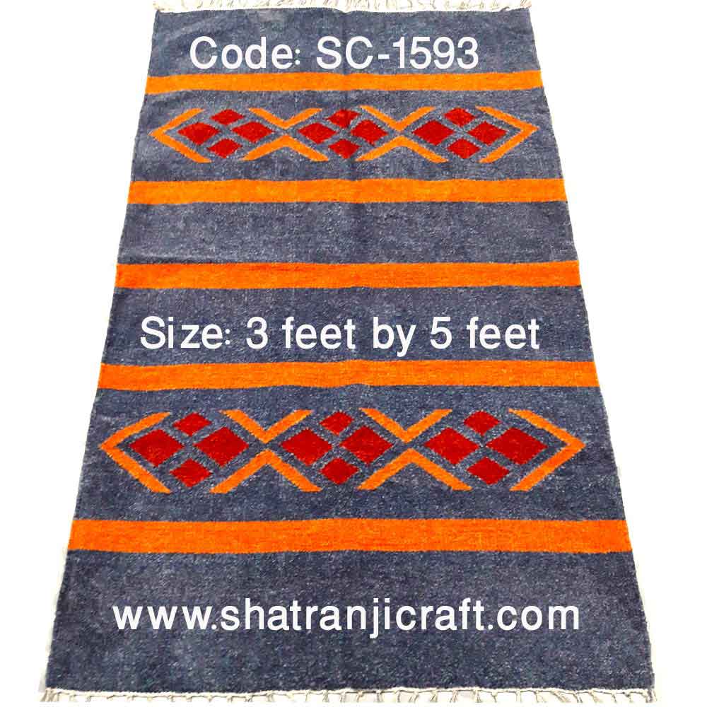 Shatranji (শতরঞ্জি) Floor Mat SC-1593 | Shatranji Craft is Handwoven ...