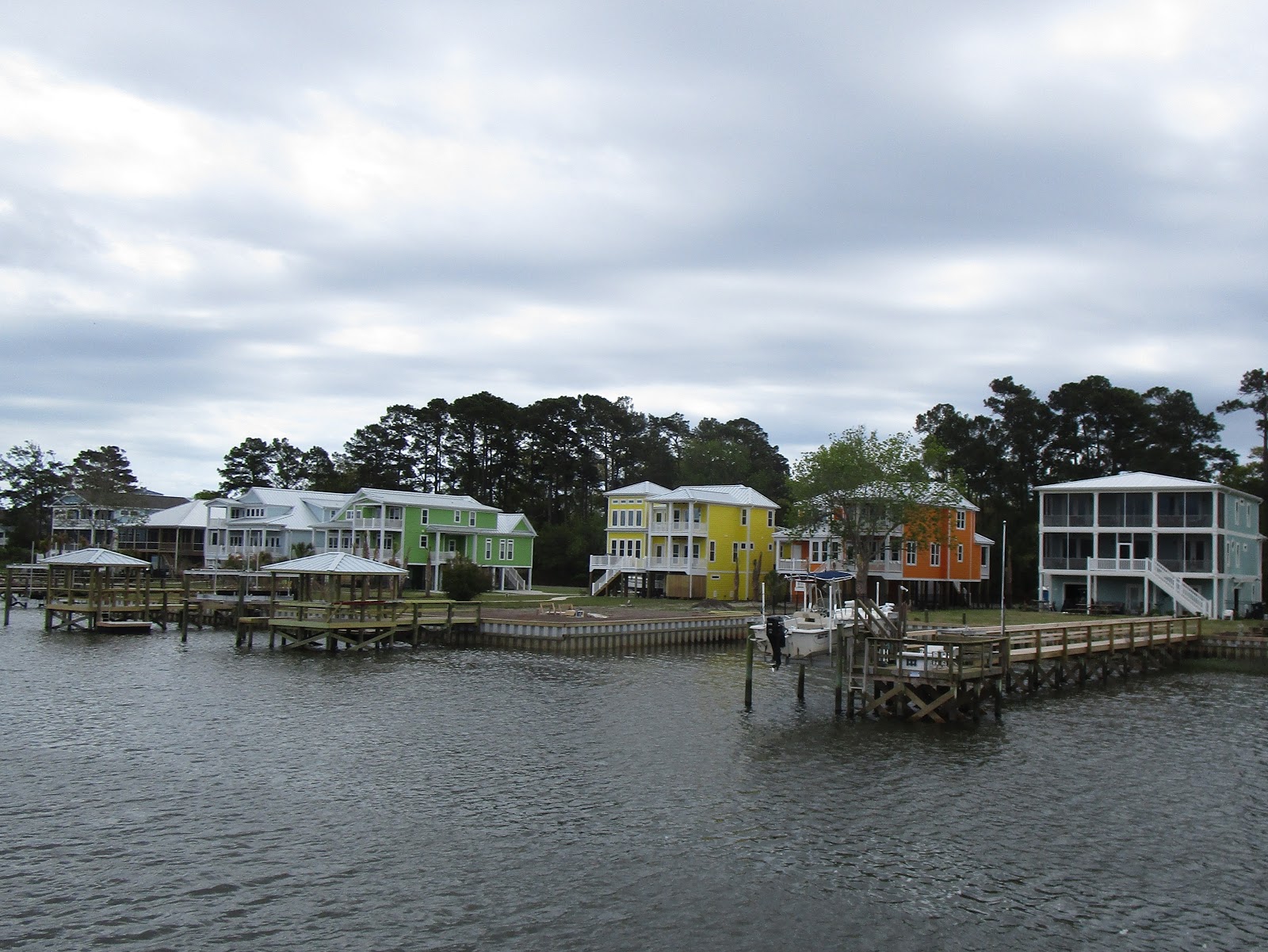 Boating with Sunset Delight: NC: Calabash River to Hampstead