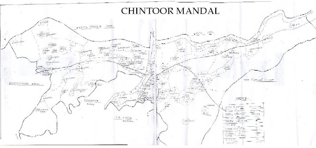 Sub-Collector's Office, Bhadrachalam: Chintoor Mandal Map
