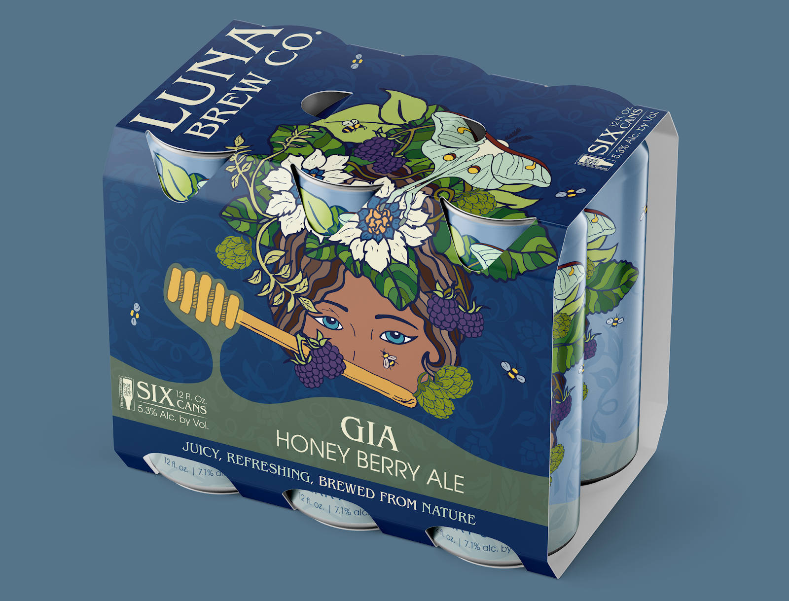 Luna Brewing Beer – Packaging Of The World