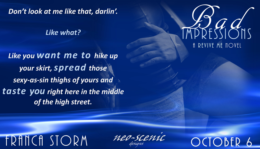 Ogitchida Kwe's Book Blog : Bad Impressions Release Blitz! Giveaway!