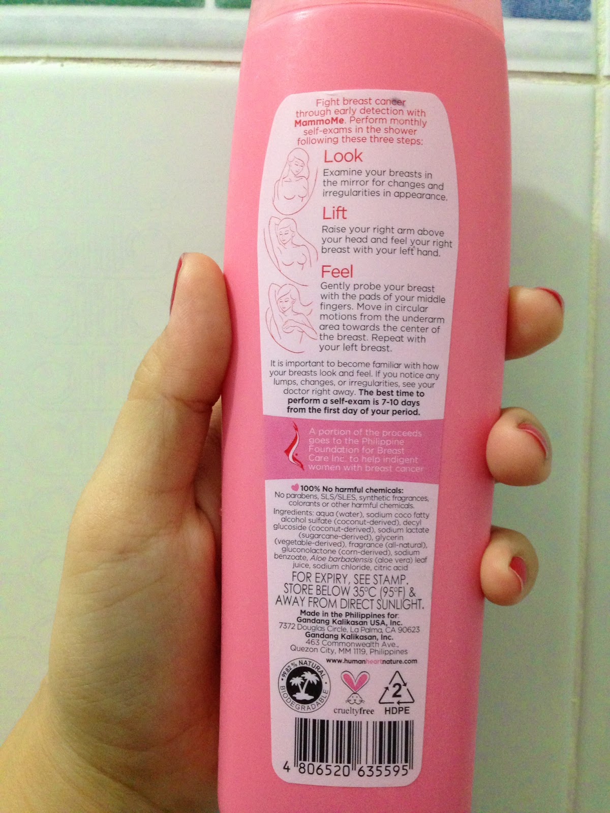 Live, Laugh, Love with Gladz: A Body Wash with a Purpose: Human Nature ...