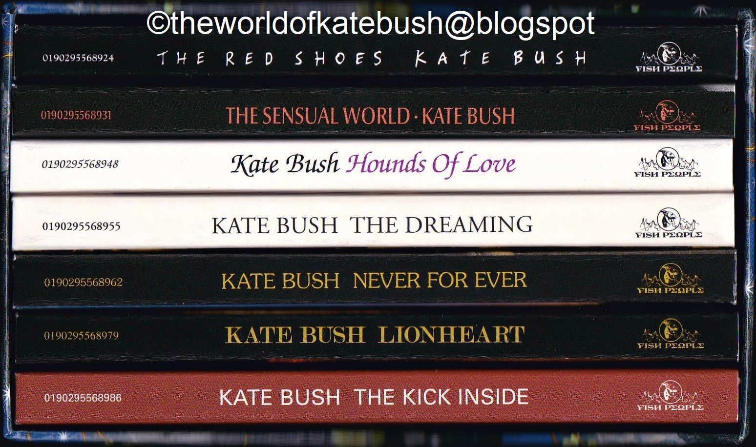THE WORLD OF KATE BUSH: Remastered: Part 1 - UK CD Box Set