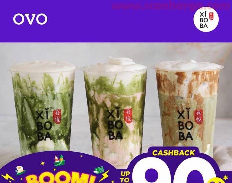 XIBOBA Boom Belanja Ovo Mania - Promo 12.12 CASHBACK hingga 90% | scanharga