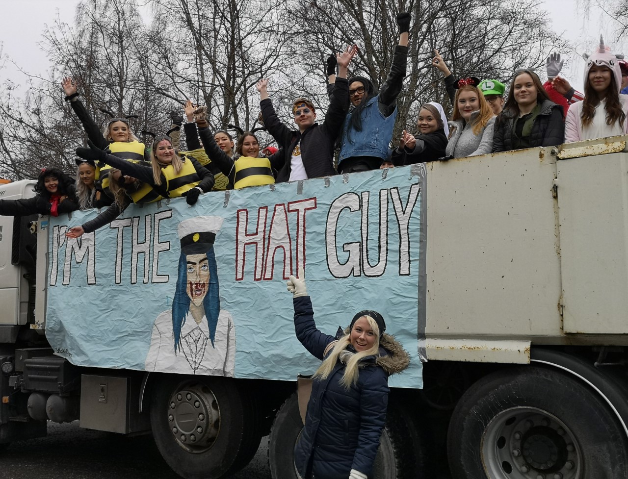 Kokkolan suomalainen lukio: Penkkarit 2020