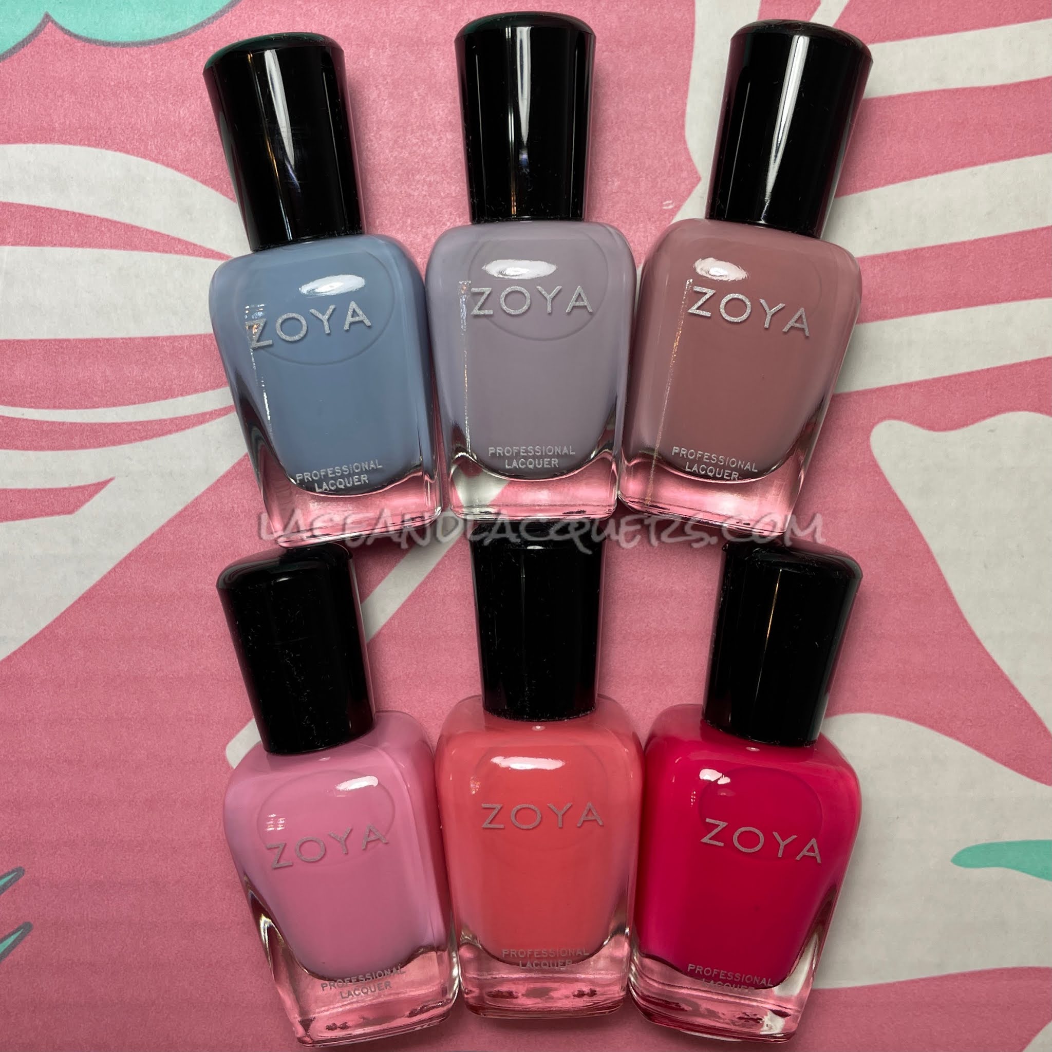 Lace and Lacquers: ZOYA: Spring 2021 Darling Colletion [Val, Kayleigh ...