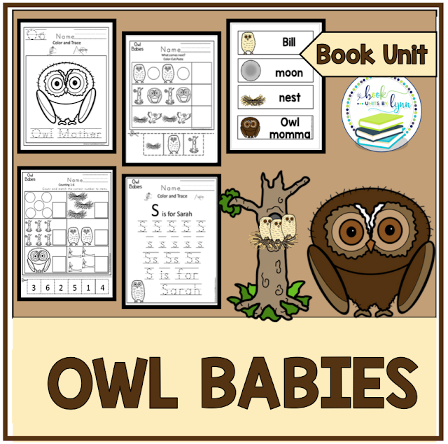 OWL BABIES BOOK UNIT ~ Book Units by Lynn