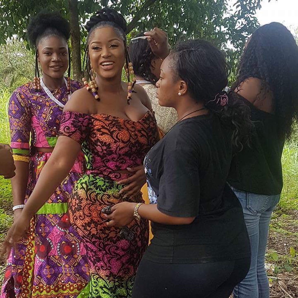 "Thanks to the Director @tchidichikereofficial for the opportunity to ...