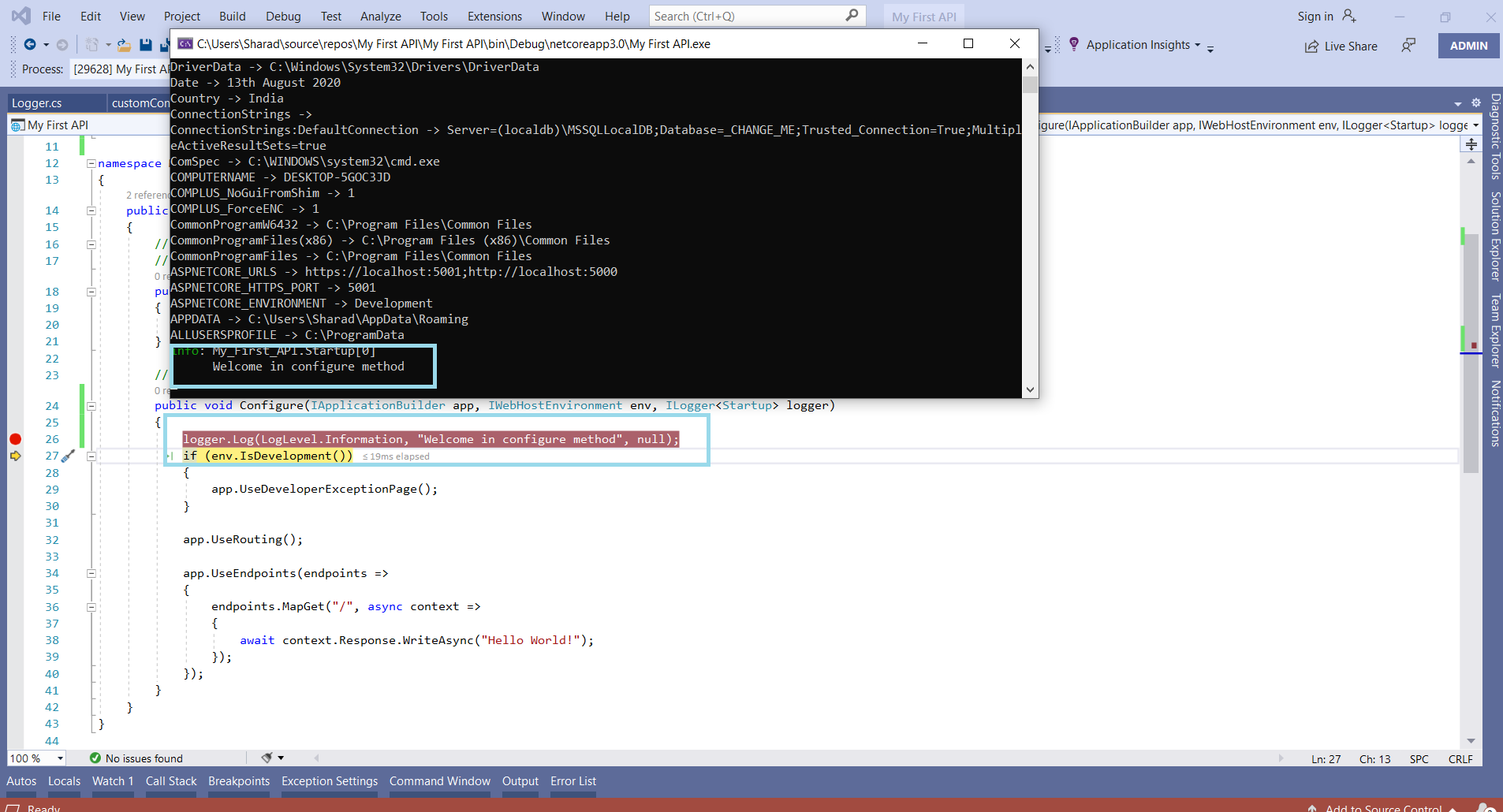 Logging and Error Handling | Exception Handling Logging and Error Handling | Exception Handling
