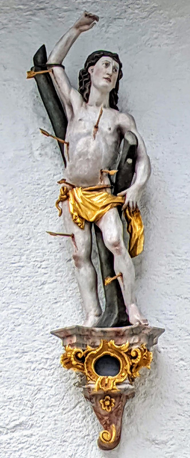 Munich and Company: Der heilige Sebastian in Mittenwald. Angerufen ...