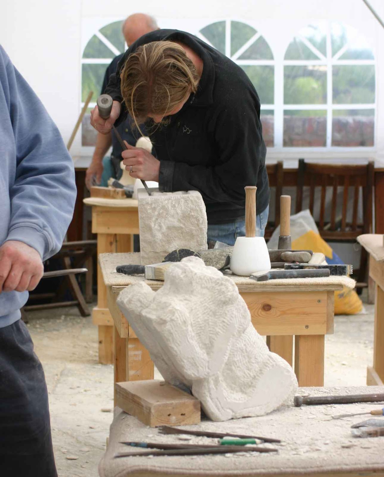 Jennifer Tetlow - Stone Sculpture Journal: Stone Carving Courses