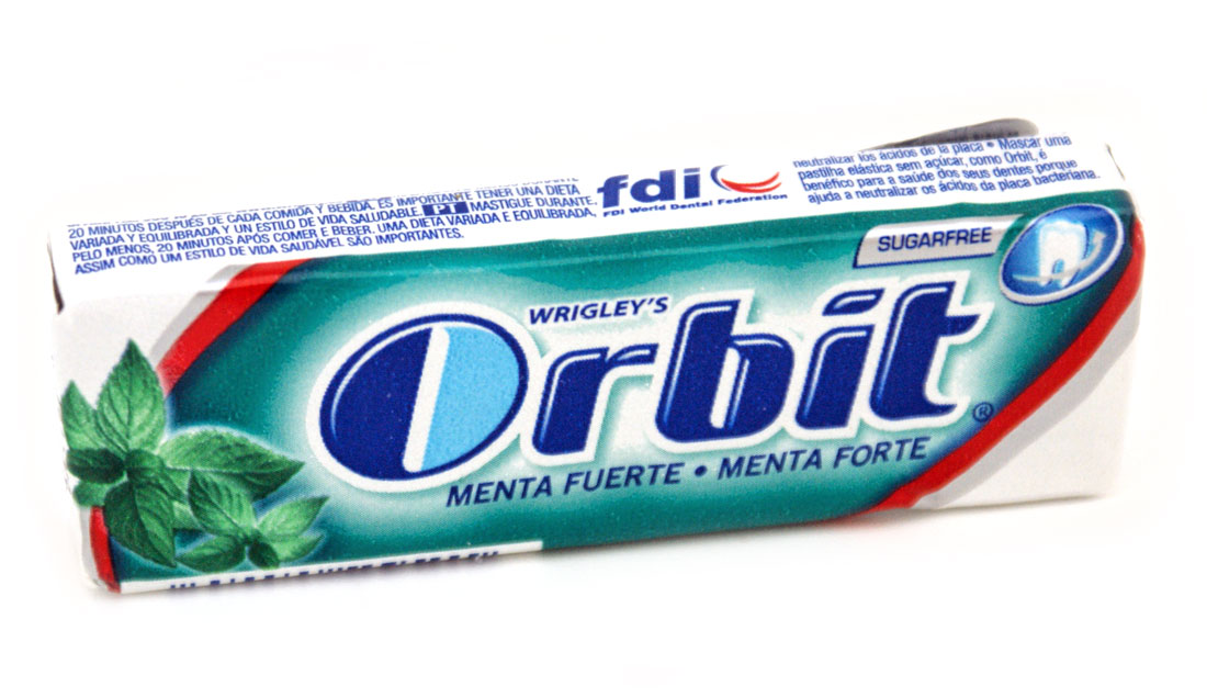 Orbit menta fuerte