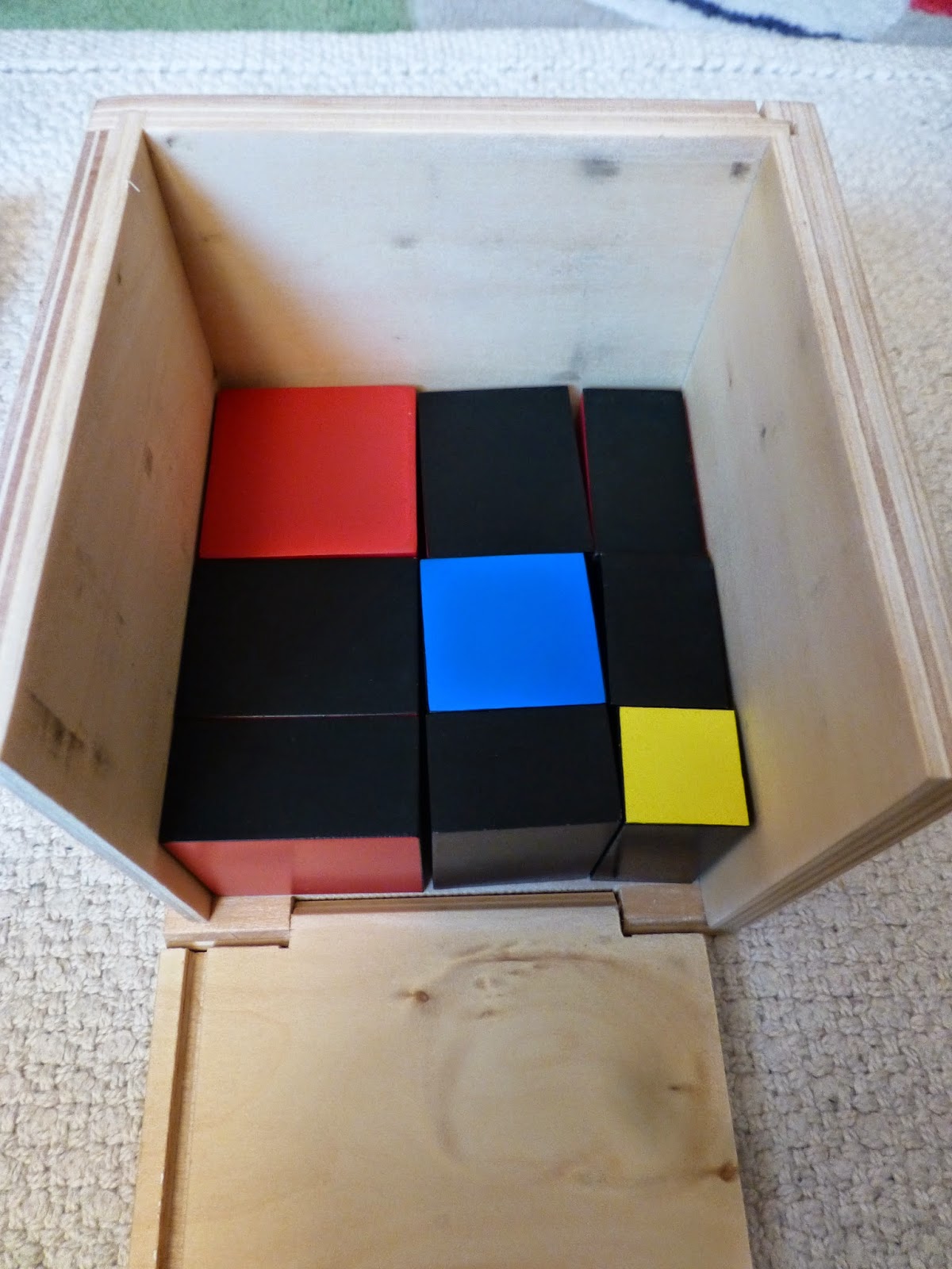 Family FECS: Montessori Activity: Trinomial Cube
