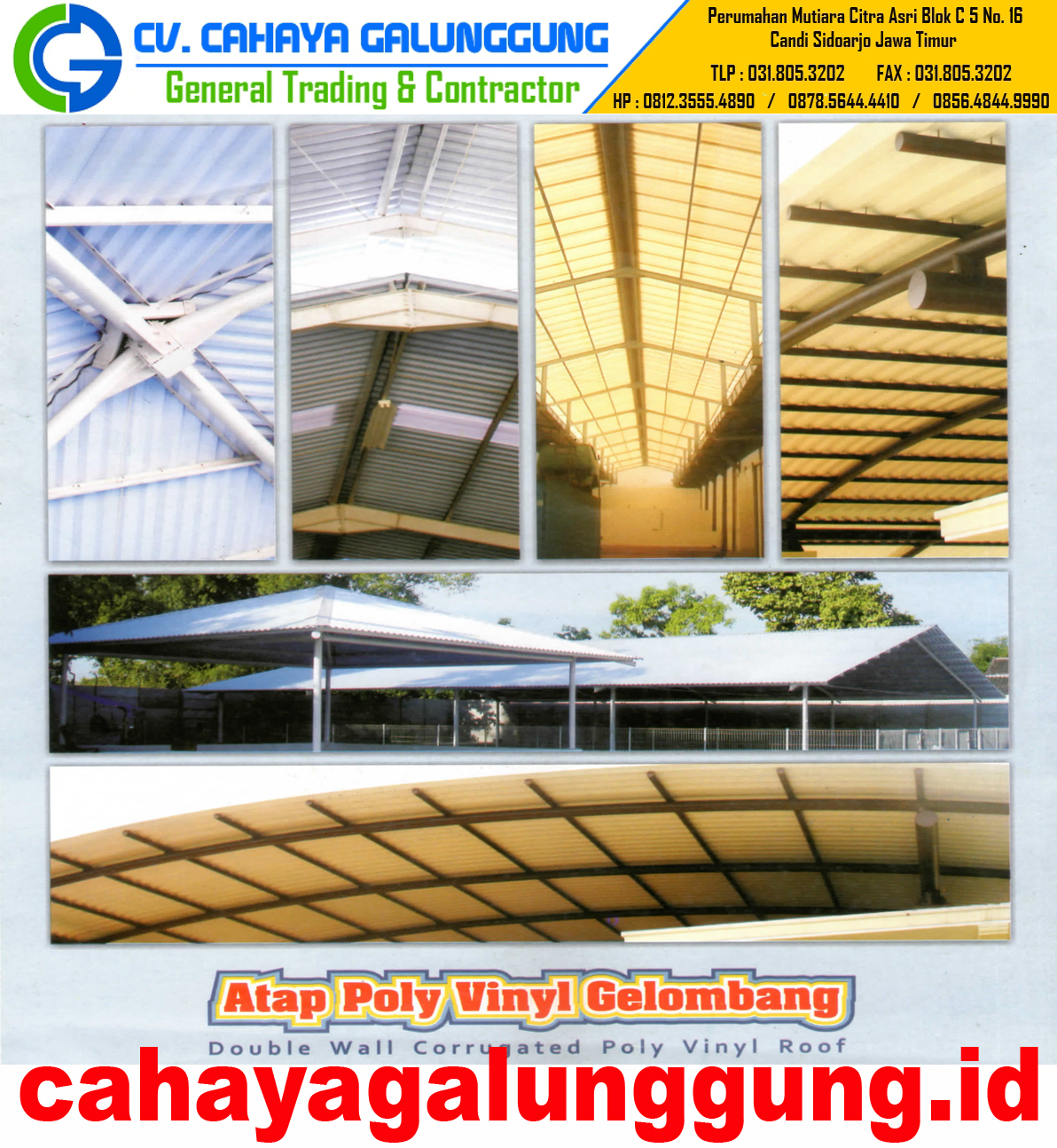 Harga Atap Pvc Roof Top 2018 | HARGA ATAP PVC 2018 | ROOF TOP | ATAP ...