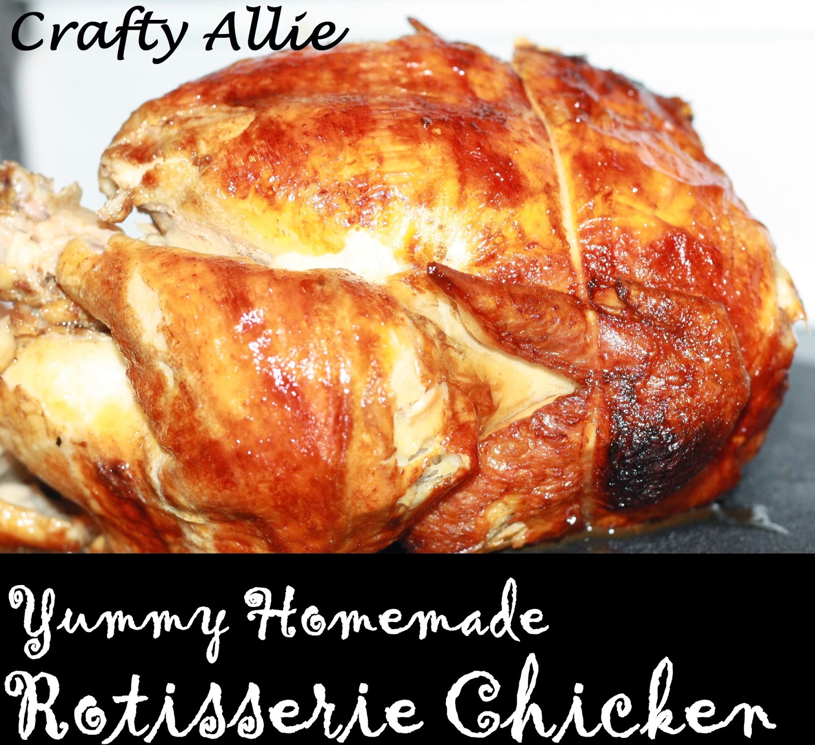 The chicken comes out sooooo soooooo juicy. And if you didn't think I ...