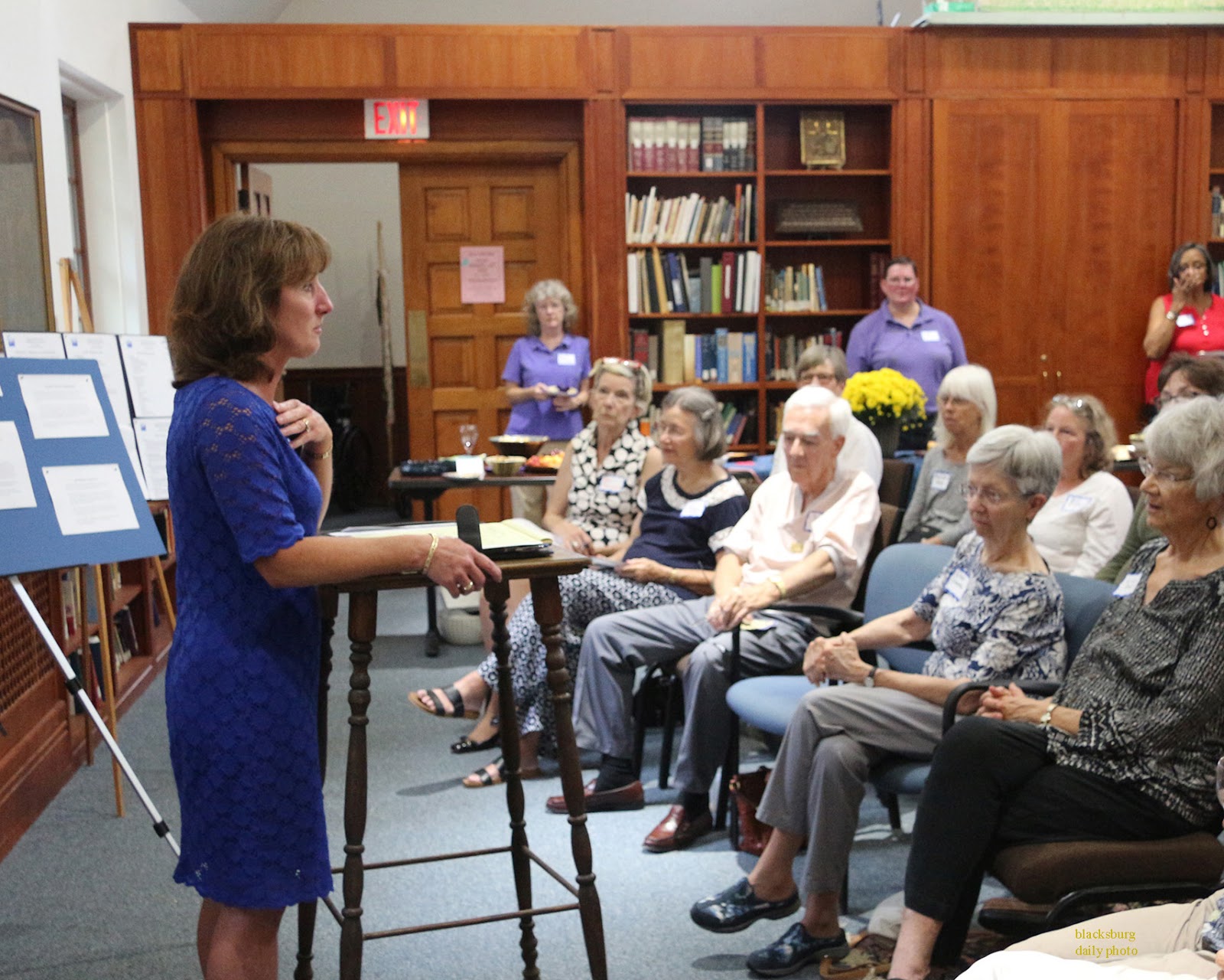 Blacksburgdailyphoto: Civic group meeting