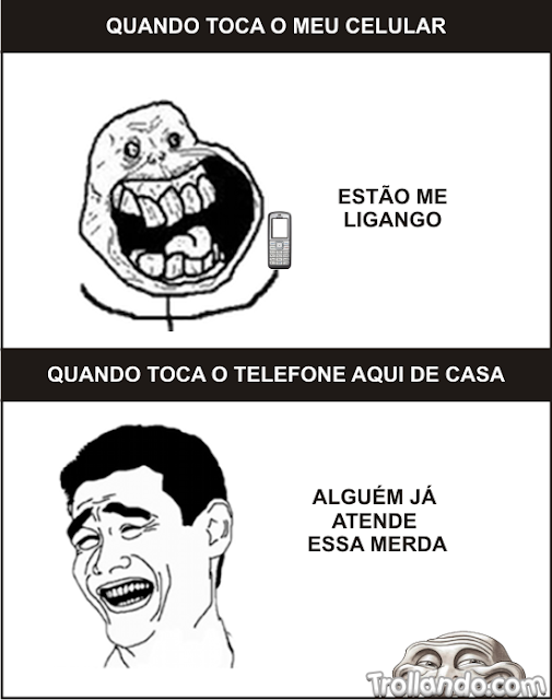 Sao Apenas Memes !!!^^: Celular X Telefone