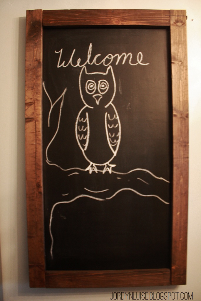 JL Designs: DIY Chalkboard