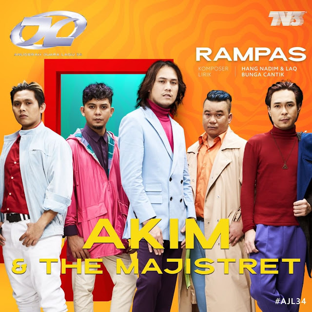 12 Poster Finalis AJL 34 Stylo Habis Dengan Warna Pop