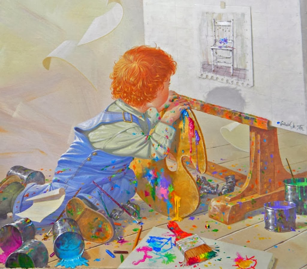 Pintor ruso Michael Gorban