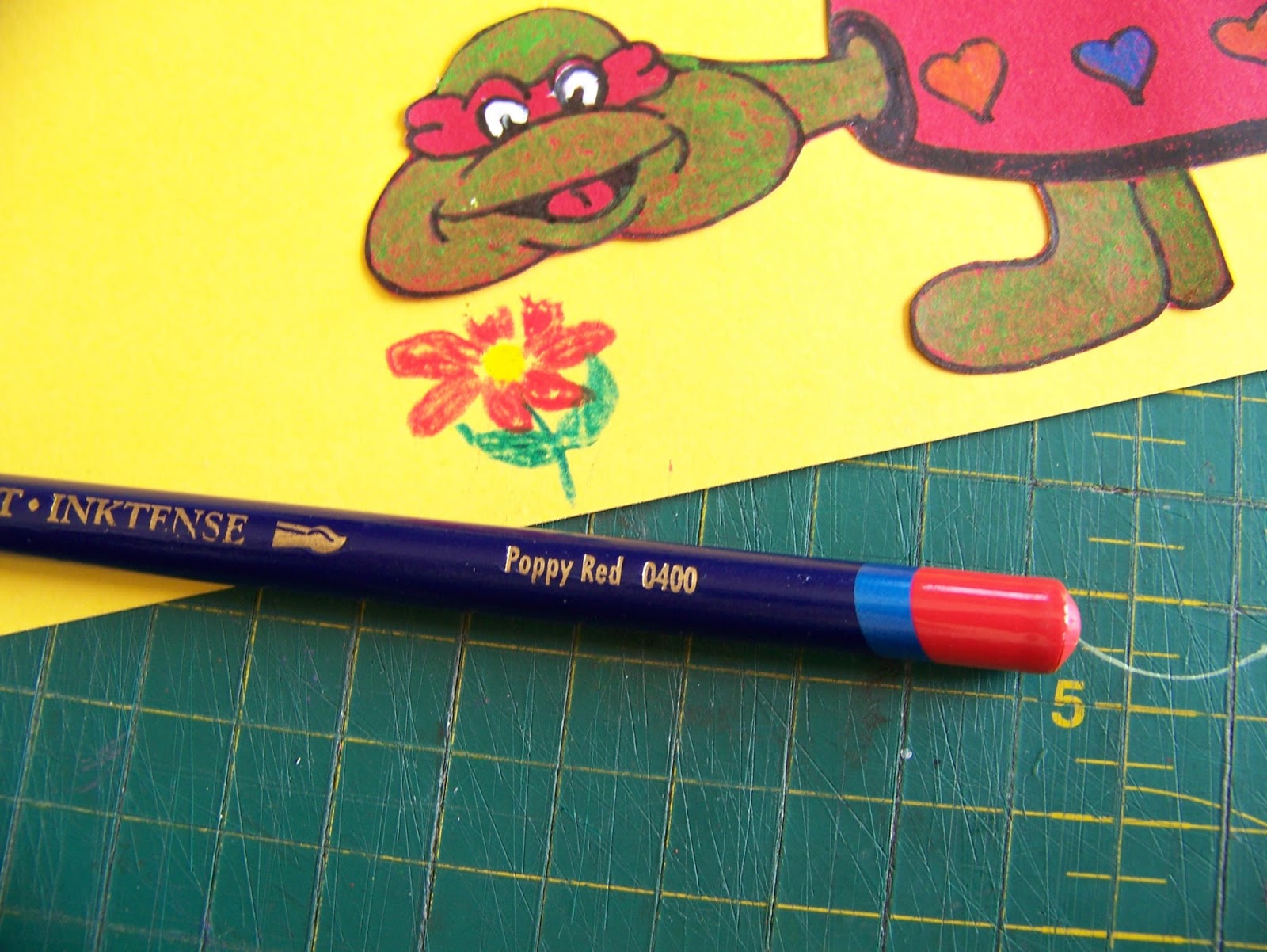 A Pretty Talent Blog: Cardmaking: Drawing and Making a Teenage Mutant ...