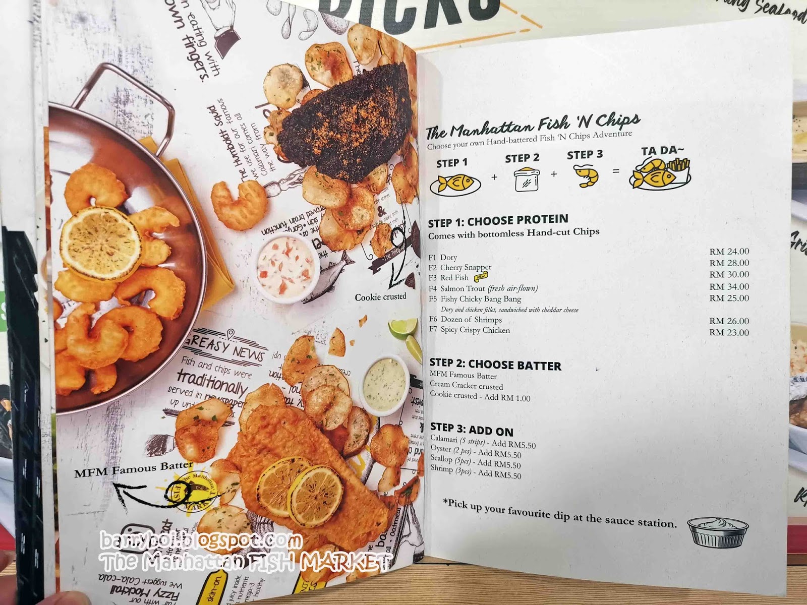 New Fin-tastic Seafood Menu at The Manhattan FISH MARKET