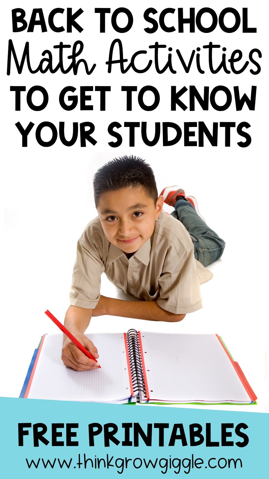 Back to School Math Activities to Get to Know Your Mathematicians ...