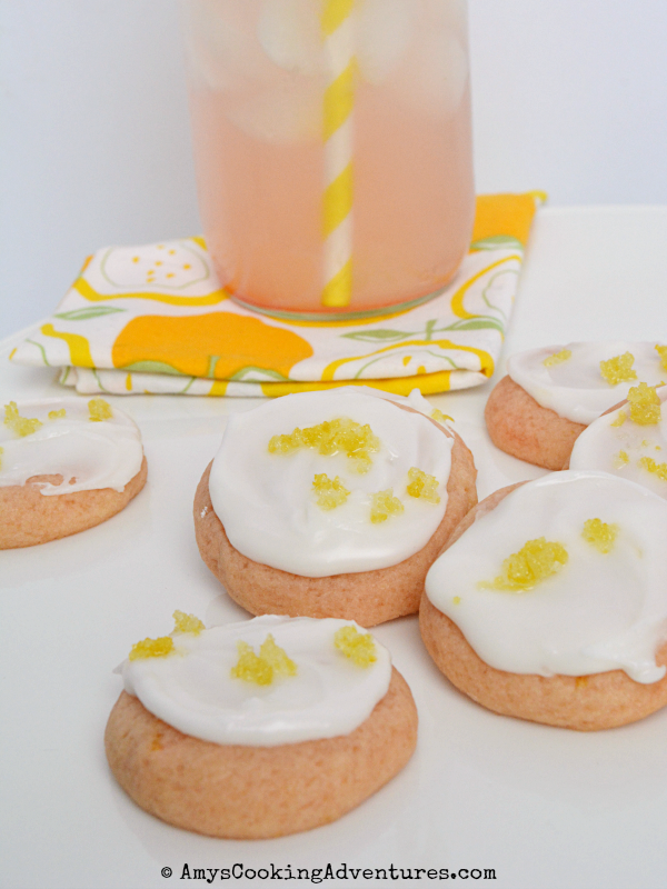 Pink Lemonade Cookies