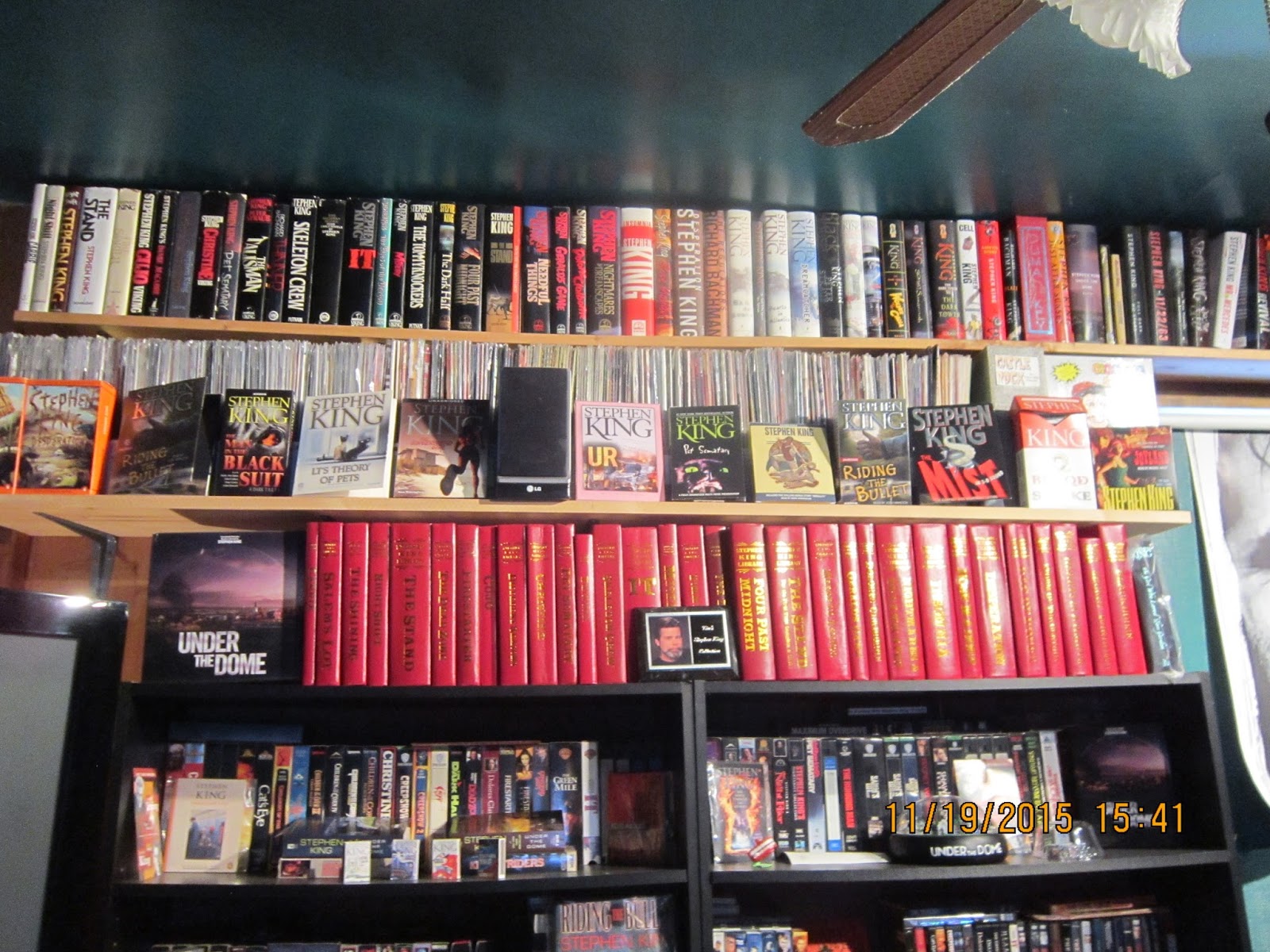 Tim's Stephen King Collection: The Stephen King Library Red Leather ...