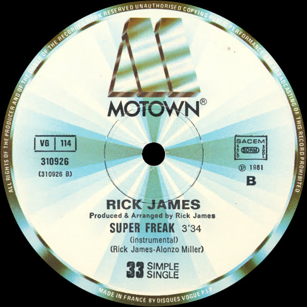80sMusicReMixes: Super Freak (Instrumental) - Rick James