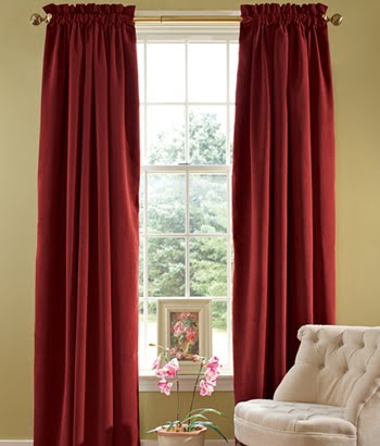 Kanes Furniture: Lined Curtains Design Ideas 2012