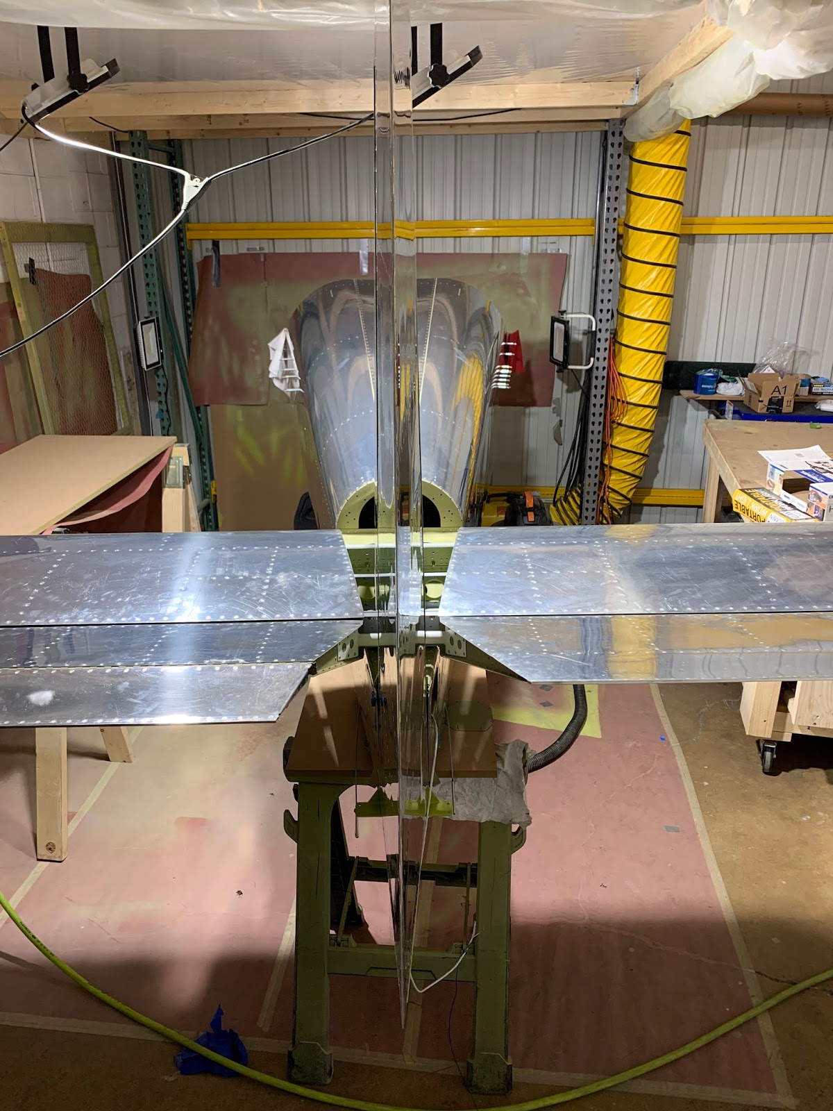 Todd's RV14 Build: Attachment of the Empennage components