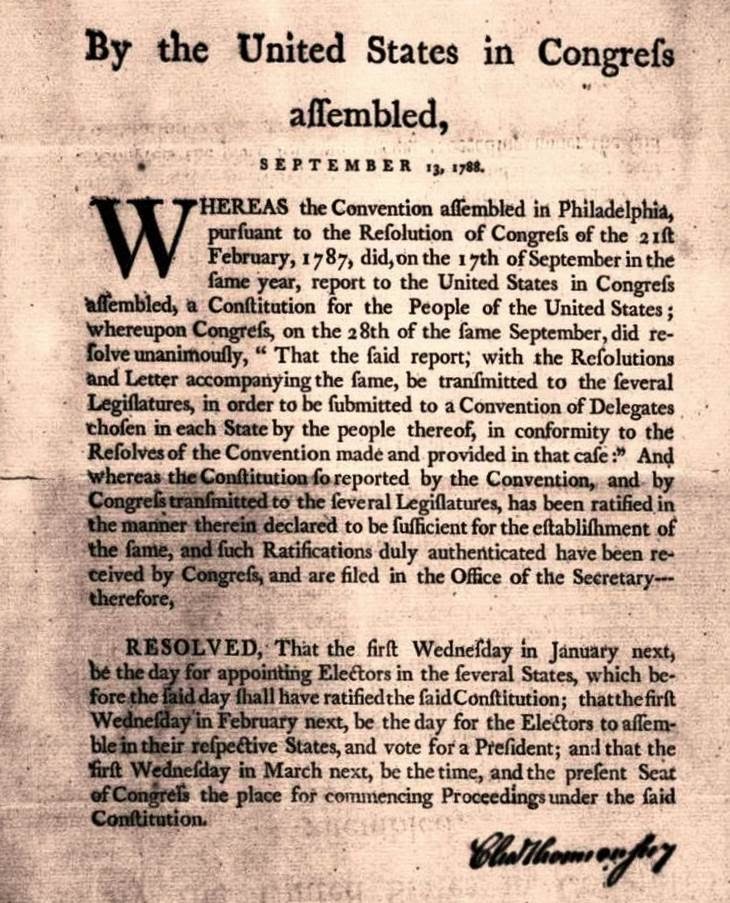 United States Constitution of 1787