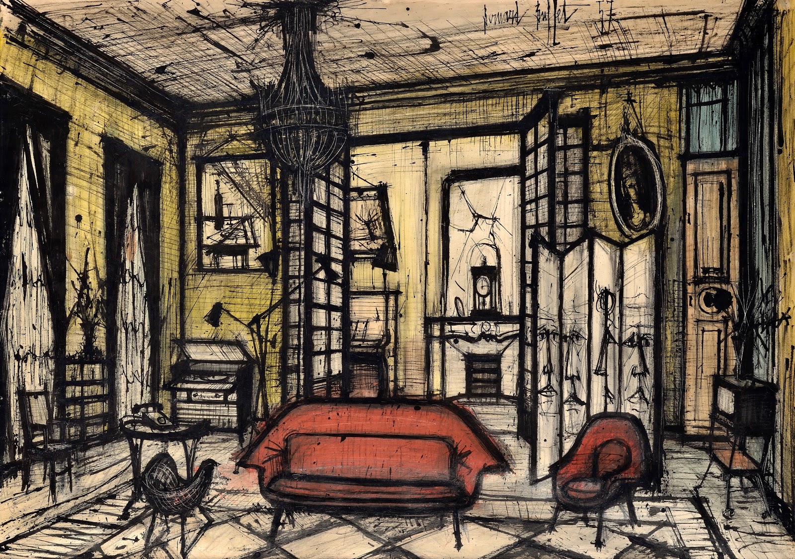 Bernard Buffet | Expressionist painter | Tutt'Art@ | Pittura * Scultura ...