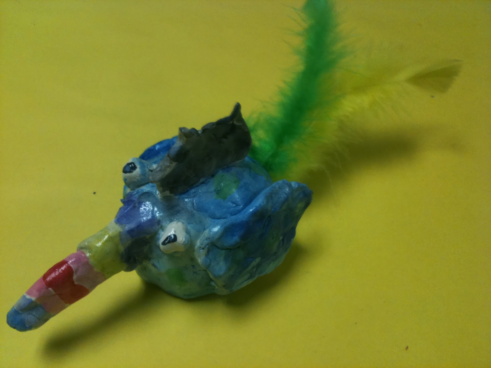 Art Room Blog: 3rd Grade Clay Birds...